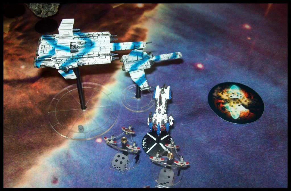 [TMP] "Full Thrust AAR BFG Space Marines vs Brigades Americans" Topic